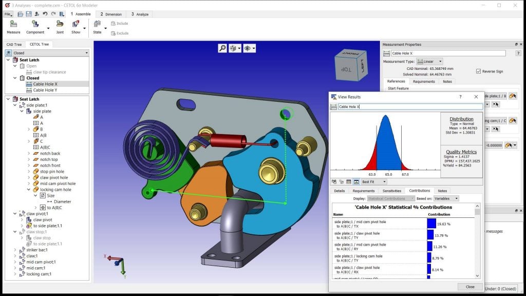 New CETOL 6σ Tolerance Analysis Software Available | Sigmetrix